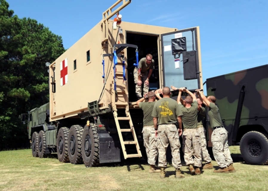 Mobile Trauma Bay workers honored > Marine Corps Logistics Base Albany ...