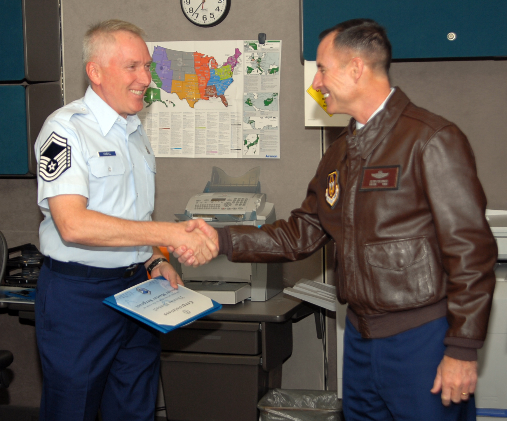 New senior master sergeant