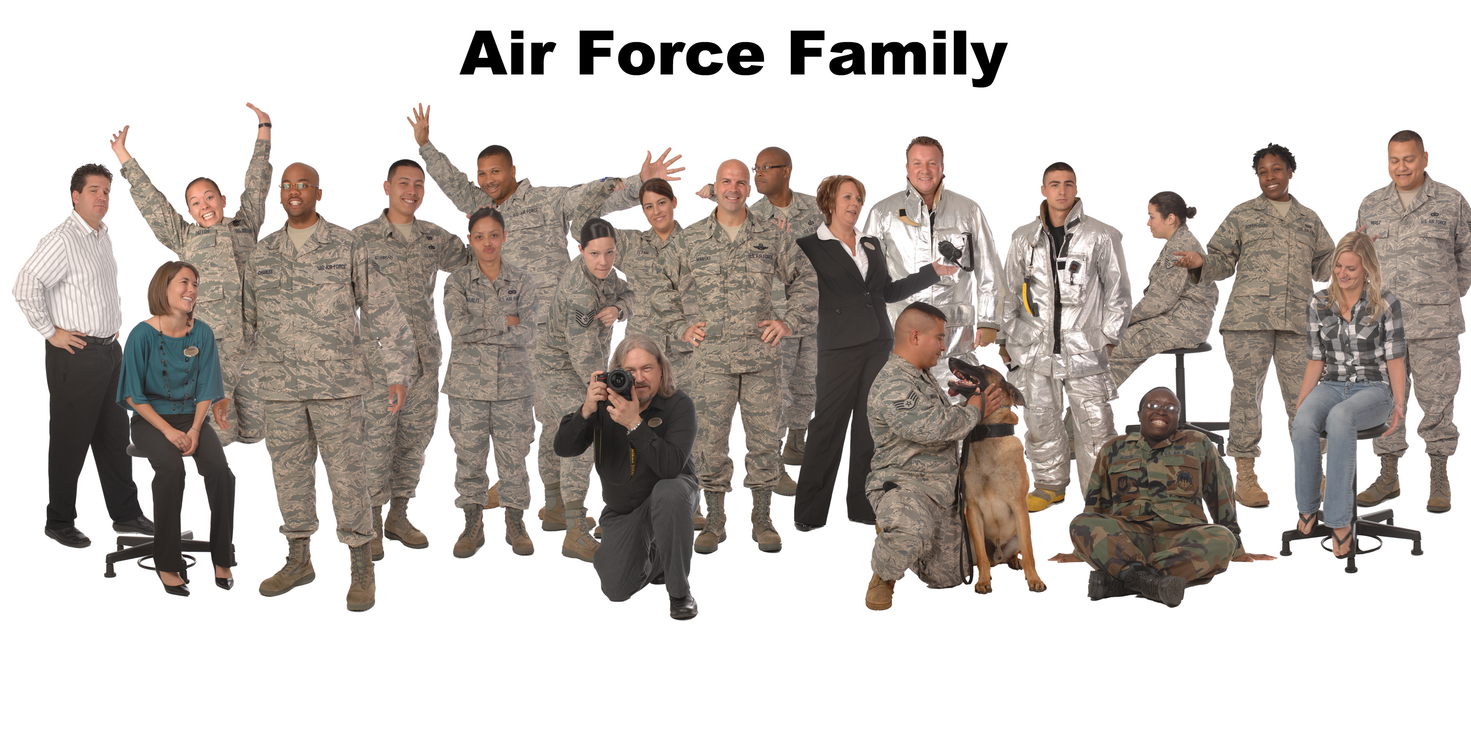 Air Force family