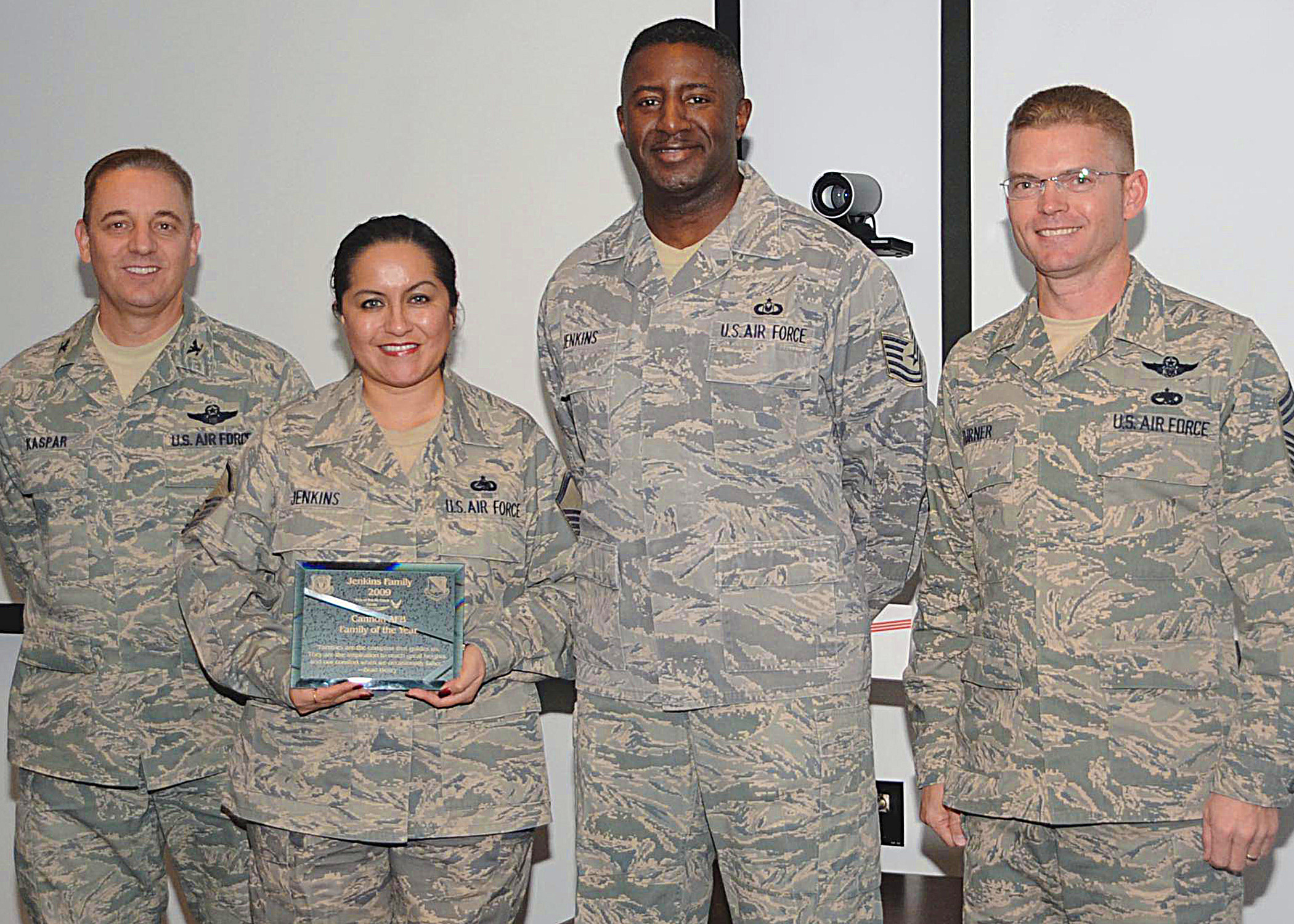 Cannon recognizes its Family of the Year > Cannon Air Force Base > News