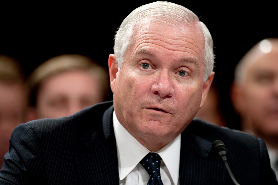 Defense Secretary Robert M. Gates testifies before the Senate Foreign ...