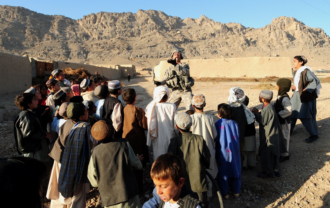 U.S. Army Staff Sgt. Matthew T. Sanders demonstrates his juggling ...