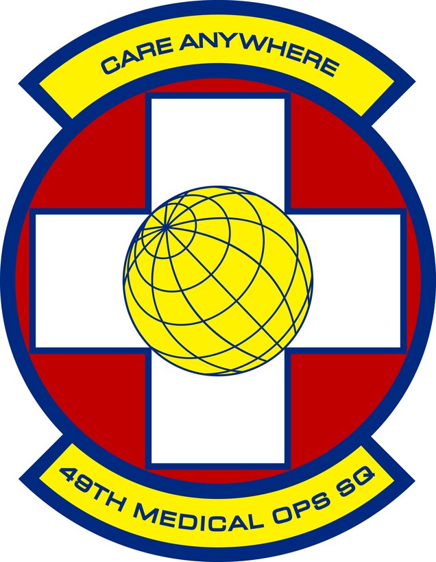 49th Medical Operations Squadron patch