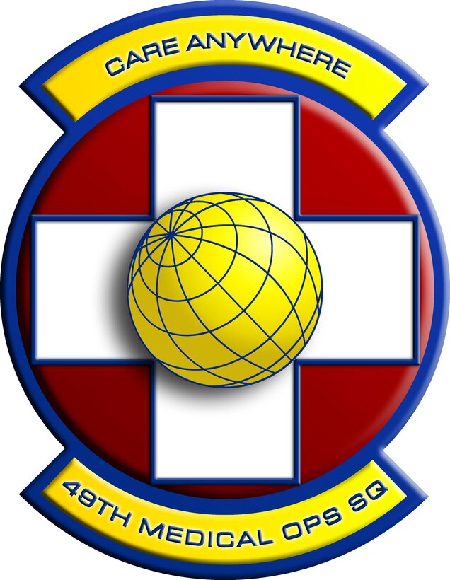 49th Medical Operations Squadron patch