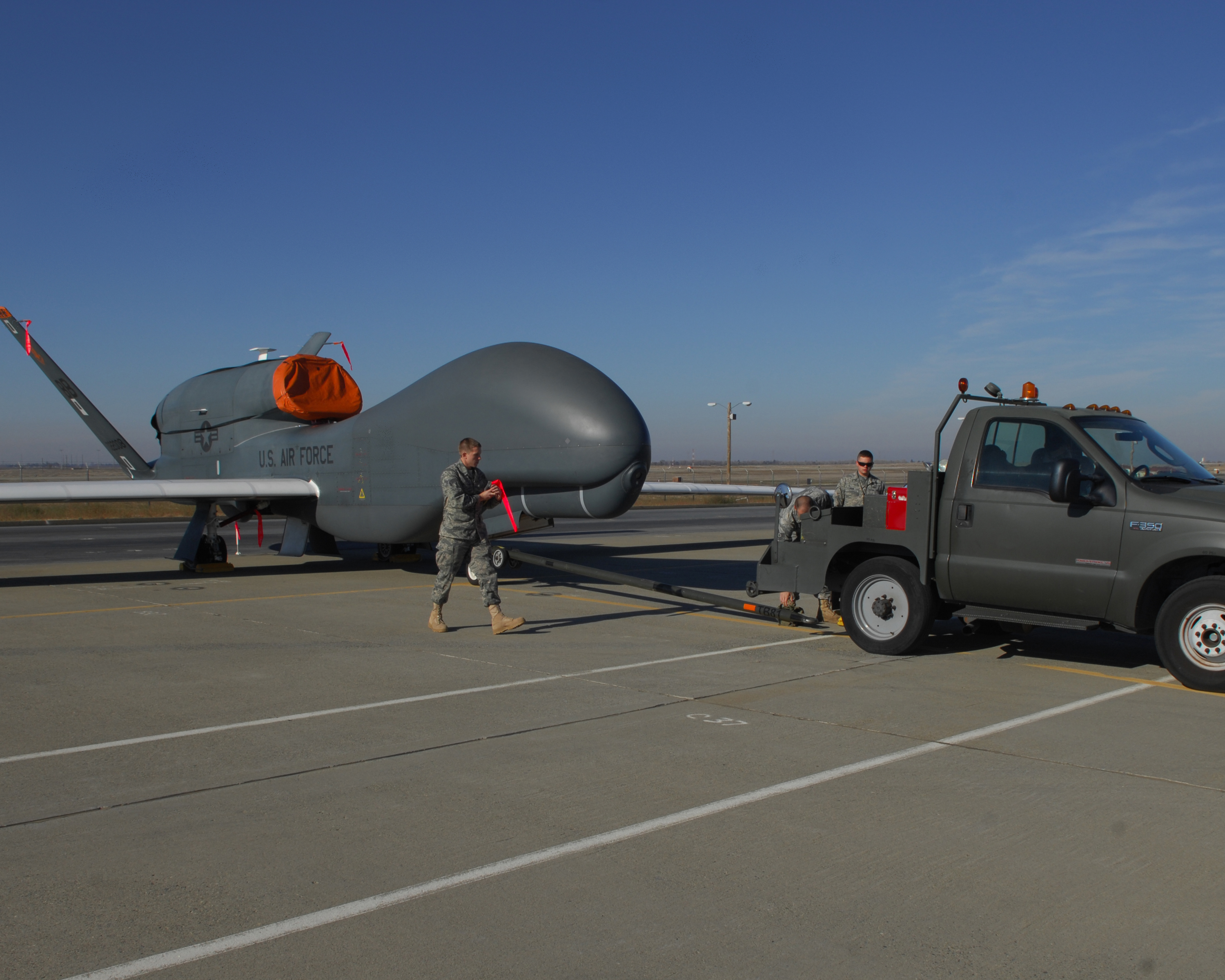 Moving the Global Hawk
