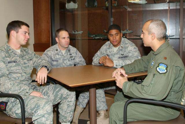 First career ALOs receive training in joint air and space operations at ...