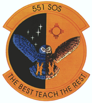 551st Special Operations Squadron Shield