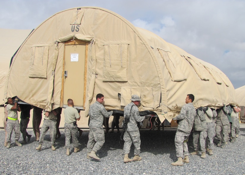 Team moves Alaskan shelter > U.S. Air Forces Central > News