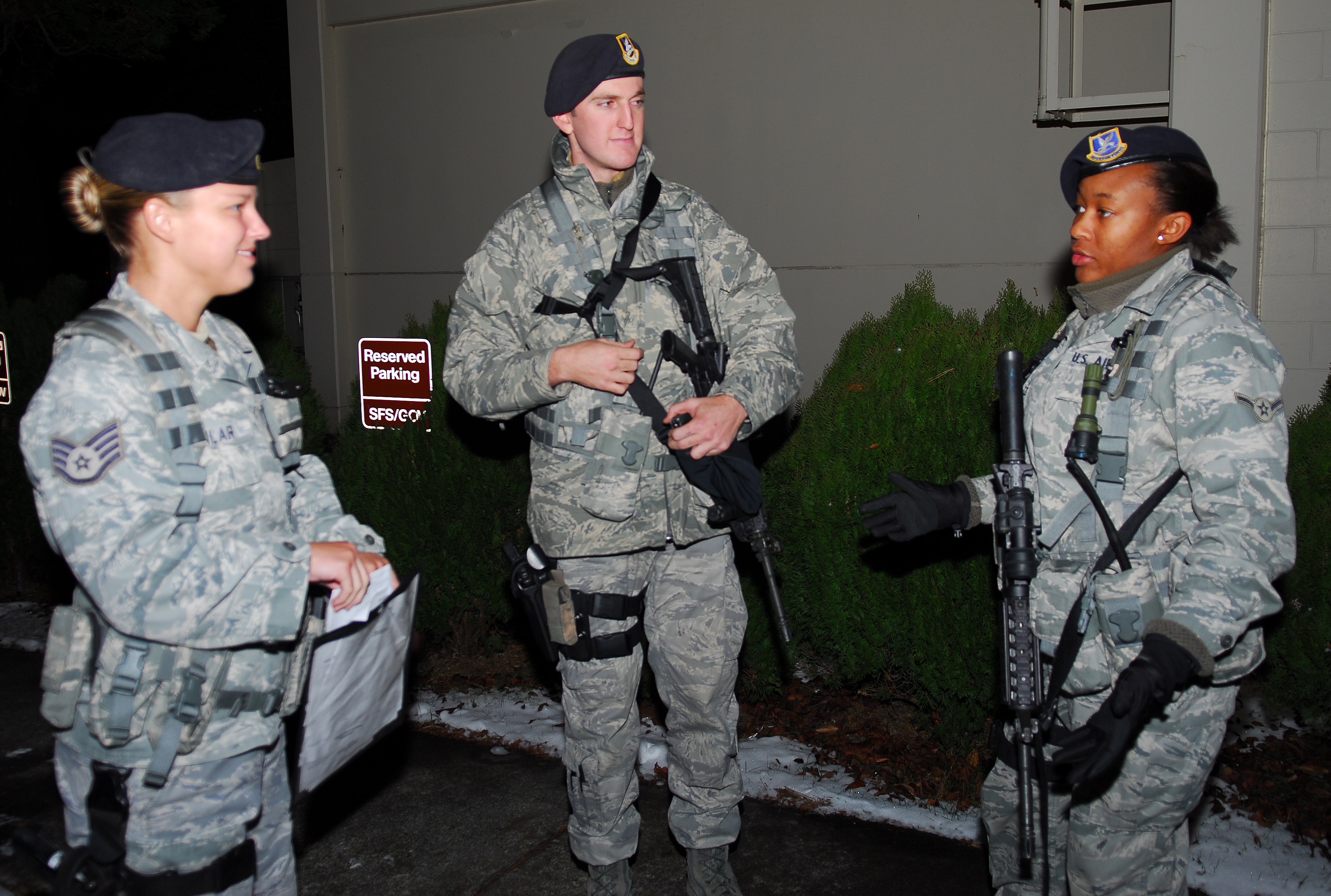 Guard mount at the SFS corral > Misawa Air Base > Article Display