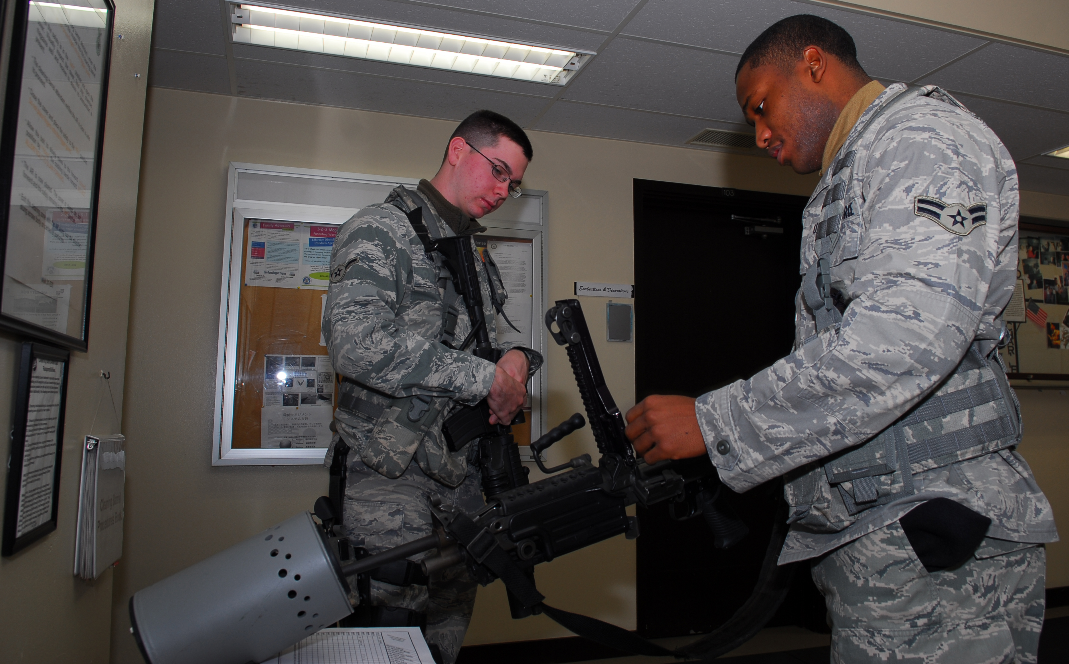 Guard mount at the SFS corral > Misawa Air Base > Article Display