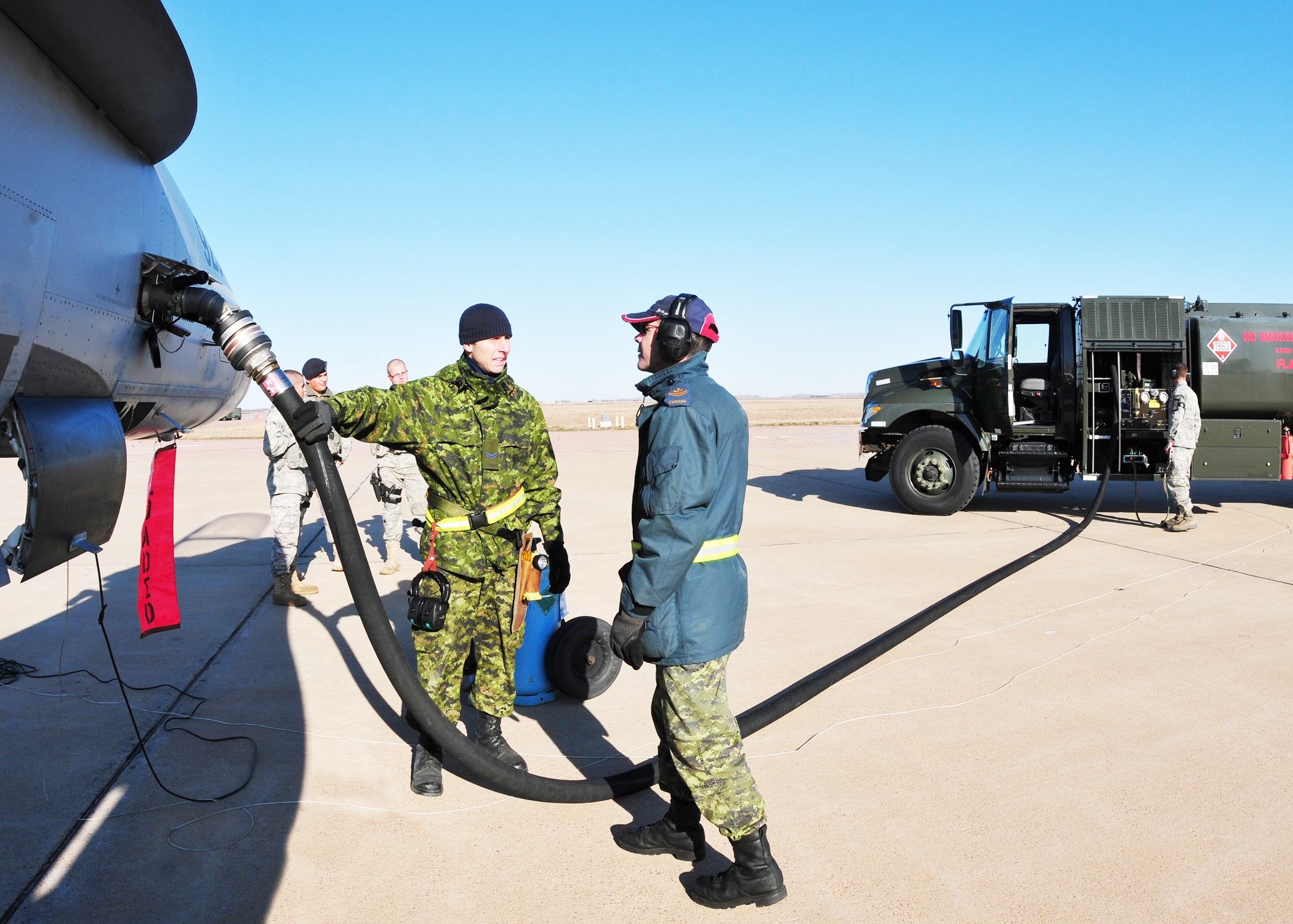 Canadian forward air control training