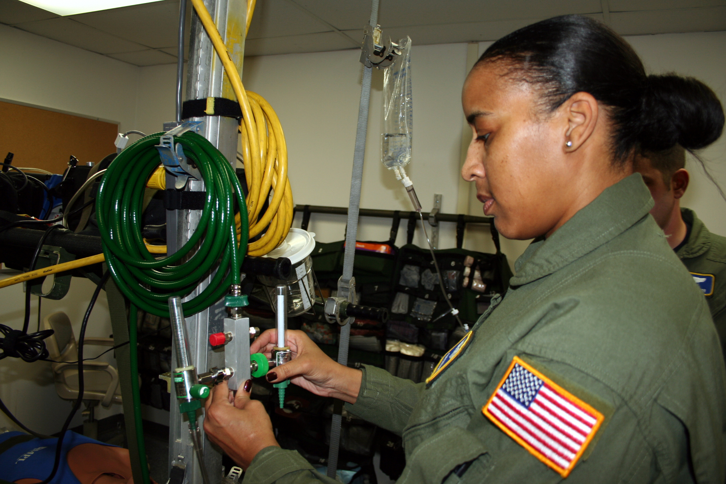 445th AES hard at work