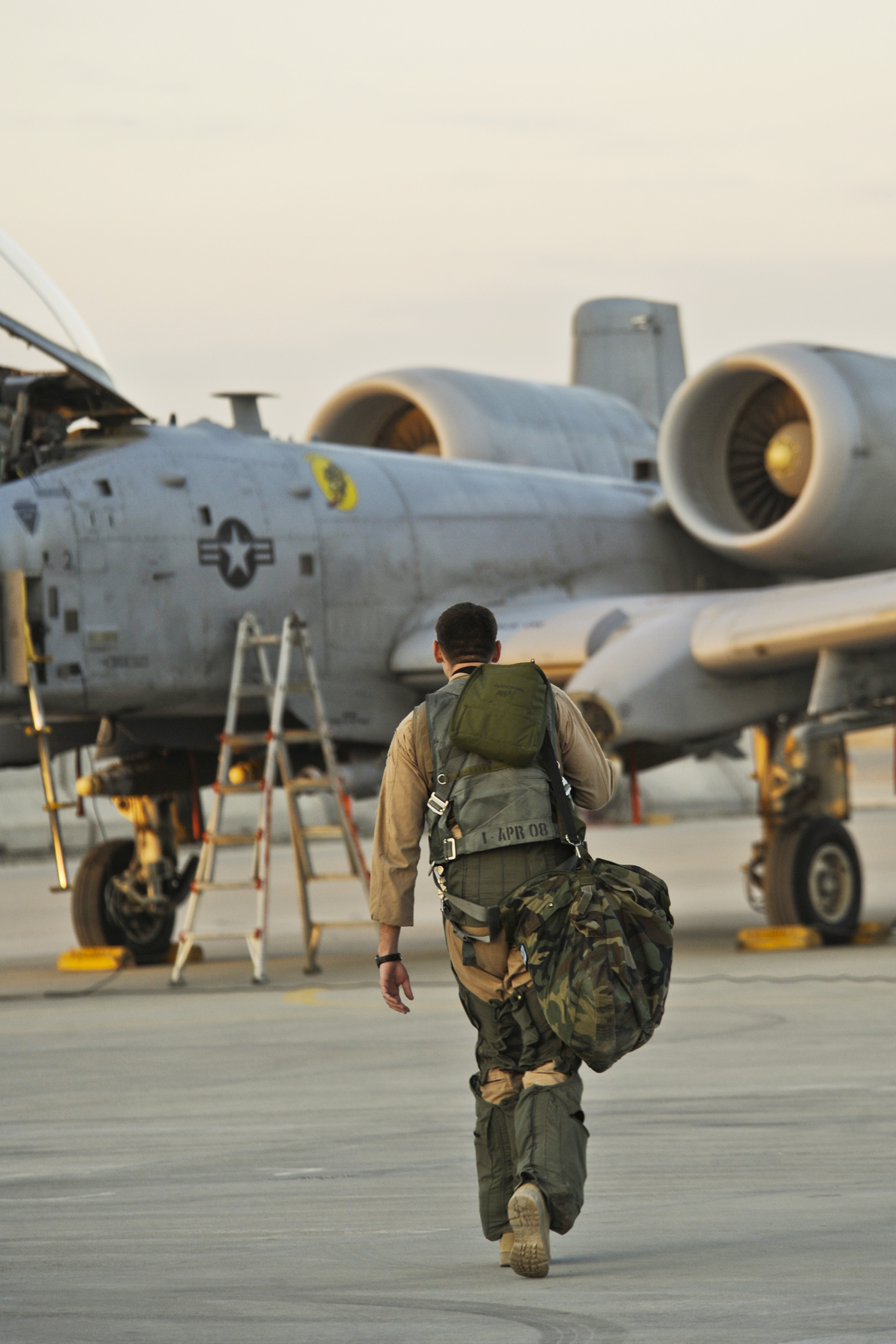 A-10 pilots prepare for mission
