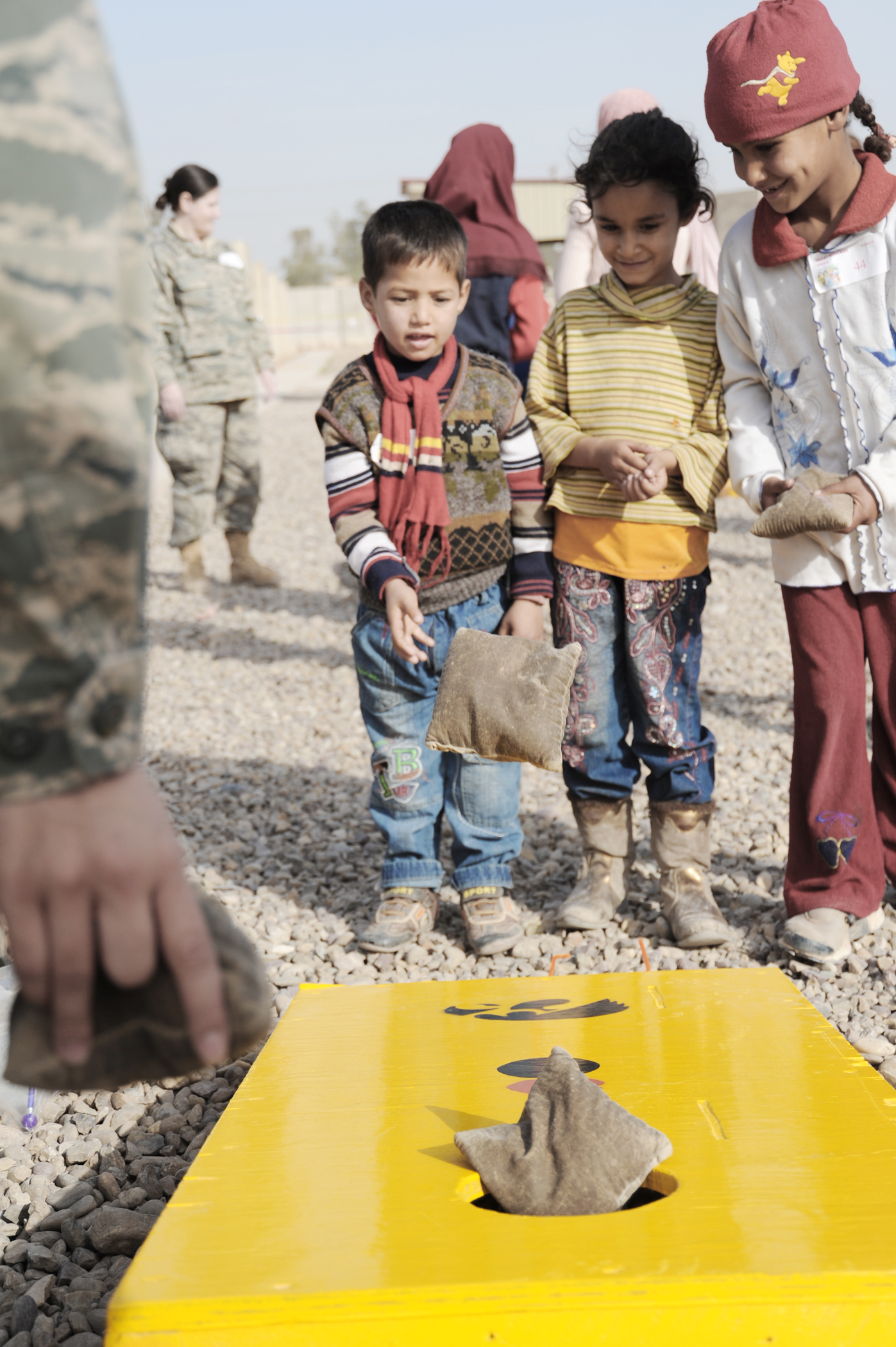 Iraqi kids, U.S. servicemembers enjoy another day of fun, education ...
