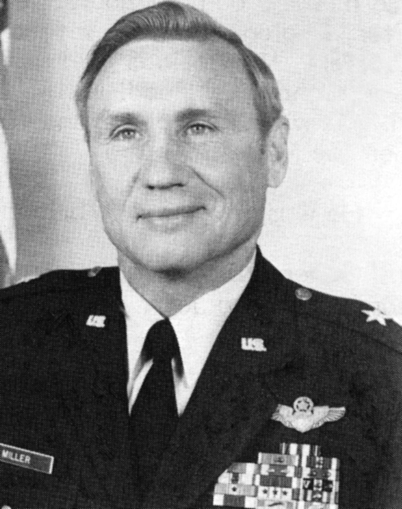 BRIGADIER GENERAL HORACE W. MILLER > Air Force > Biography Display