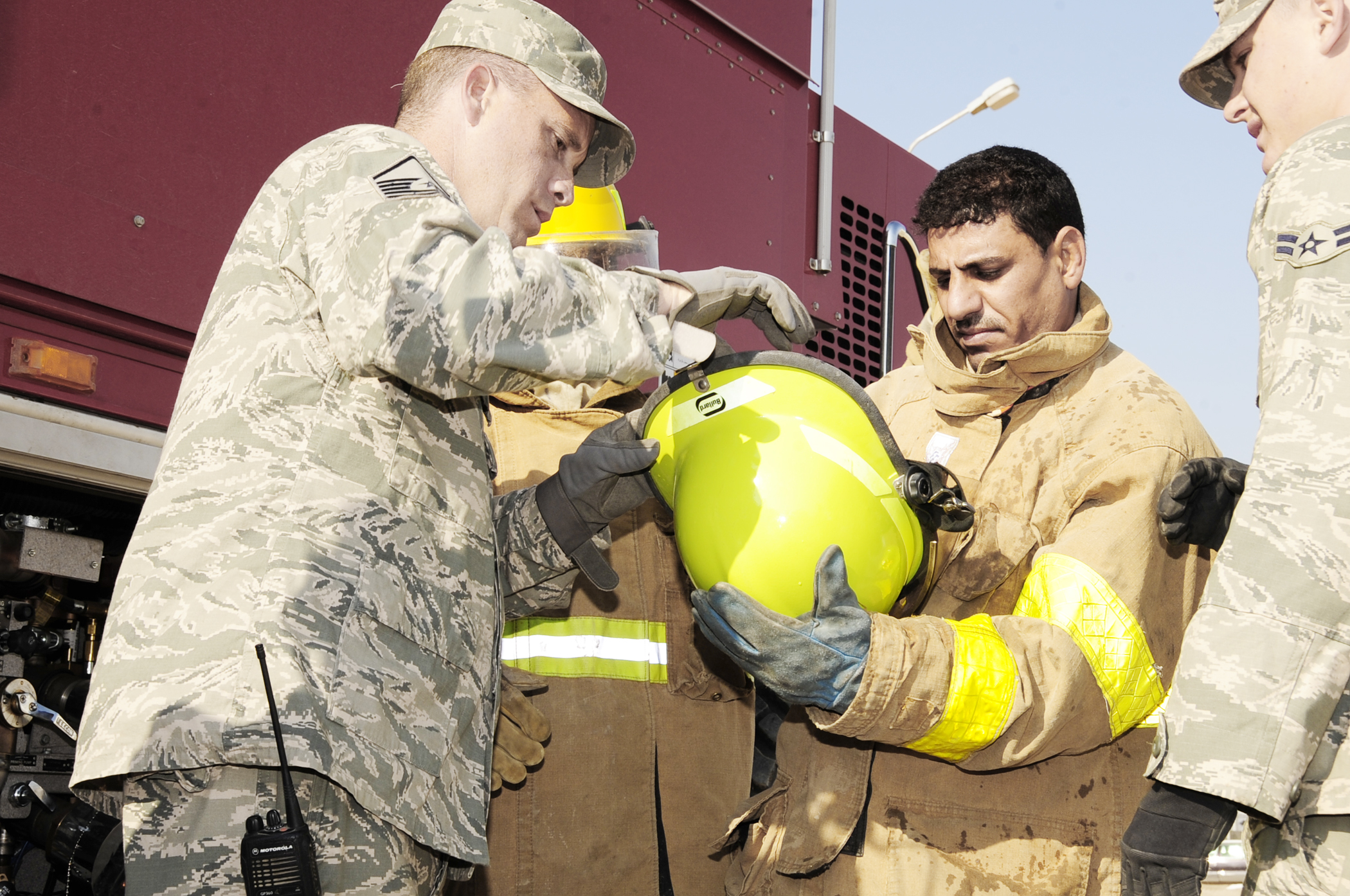 Ali firefighters prepare Iraqis for future > Air Force > Article Display