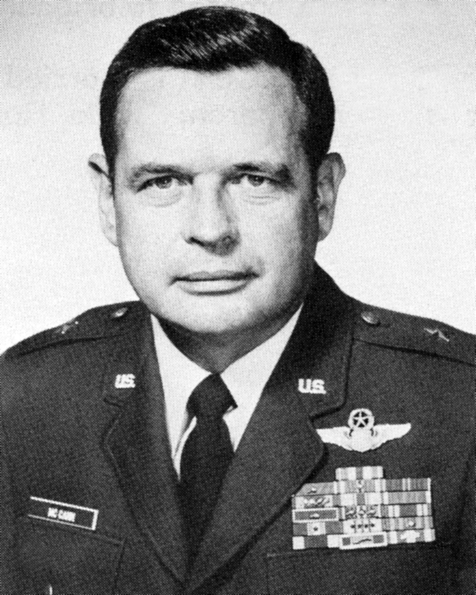 BRIGADIER GENERAL ROBERT I. MCCANN > Air Force > Biography Display