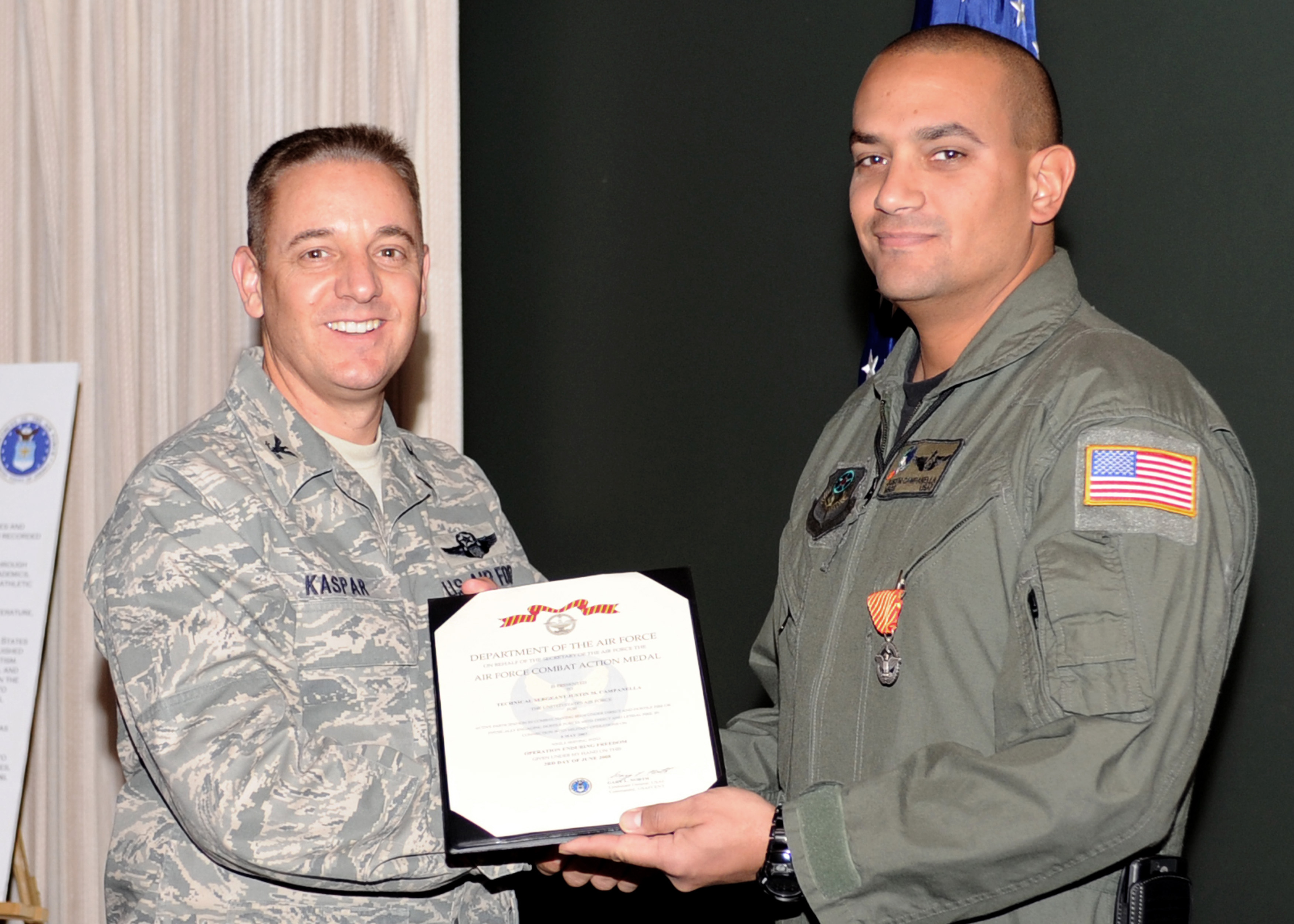 Airmen recognized for their Global War on Terrorism efforts > Cannon ...