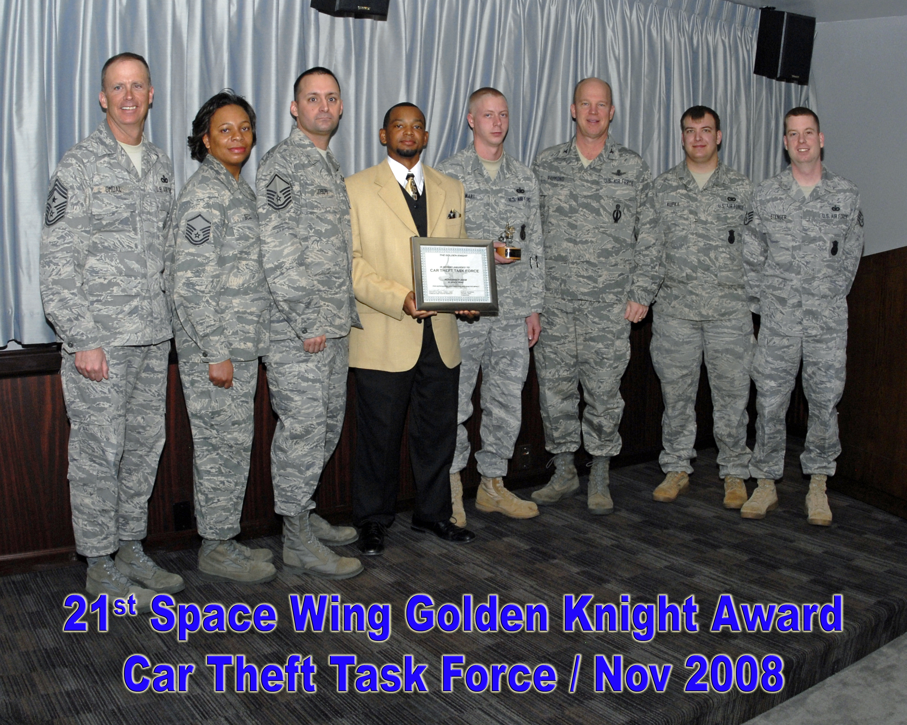 Golden Knight > Peterson and Schriever Space Force Base > Display