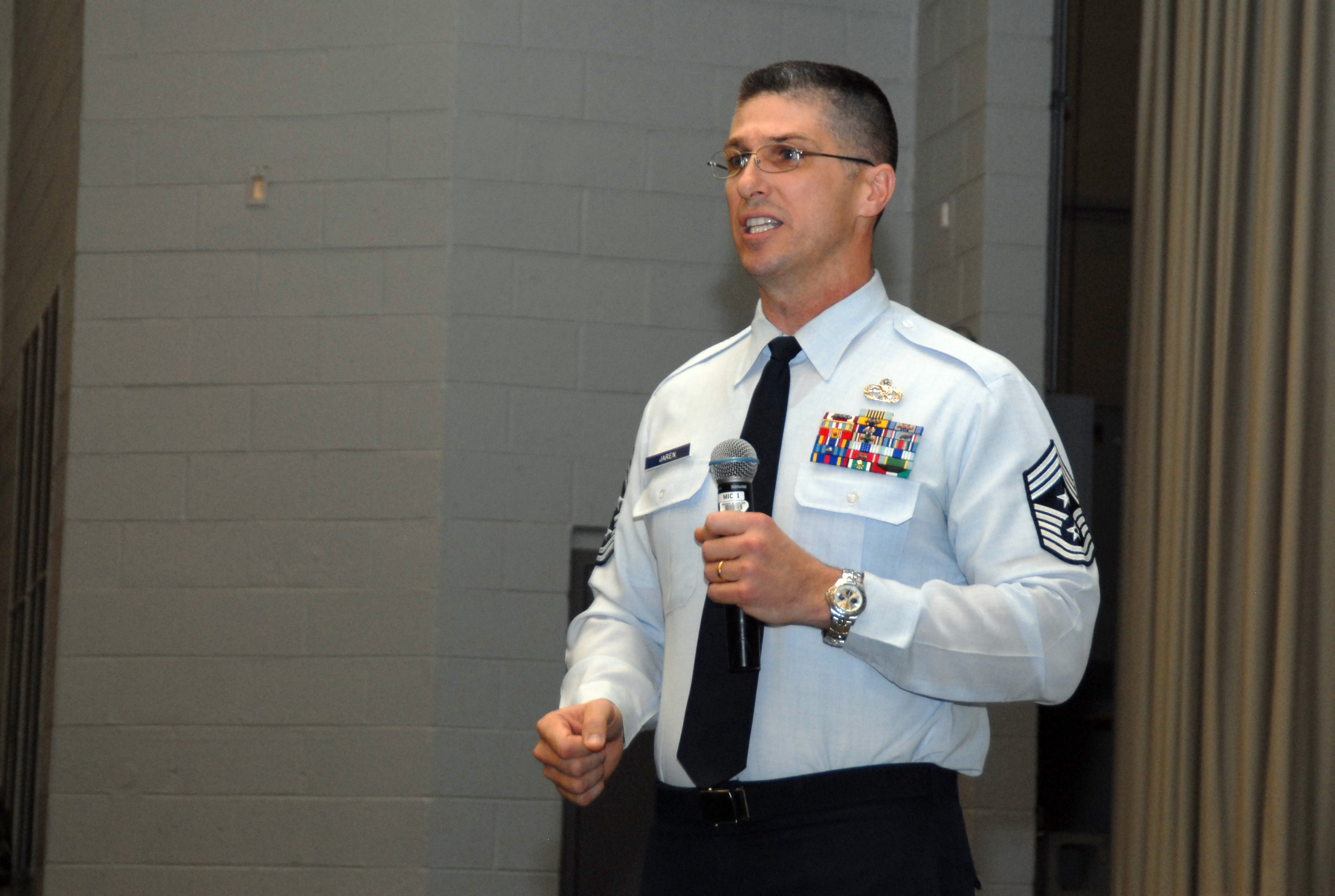 Team Edwards hosts enlisted call