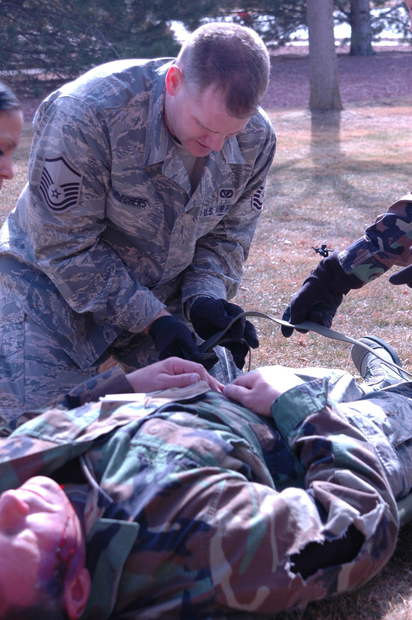 AF Reserve medics train for unthinkable scenario > 302nd Airlift Wing ...
