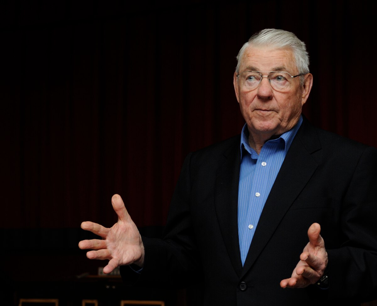 Retired Chief Master Sergeant of the Air Force Robert D. Gaylor talks ...