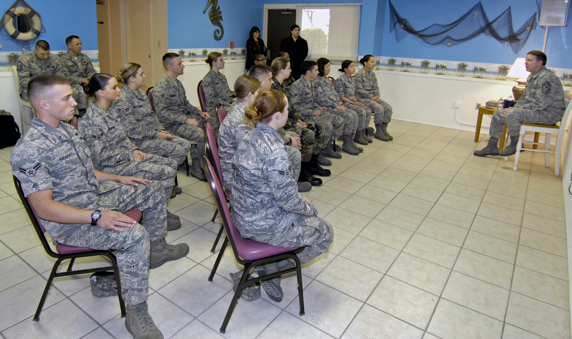 Historic visit: CMSAF visits Laughlin > Laughlin Air Force Base > Display