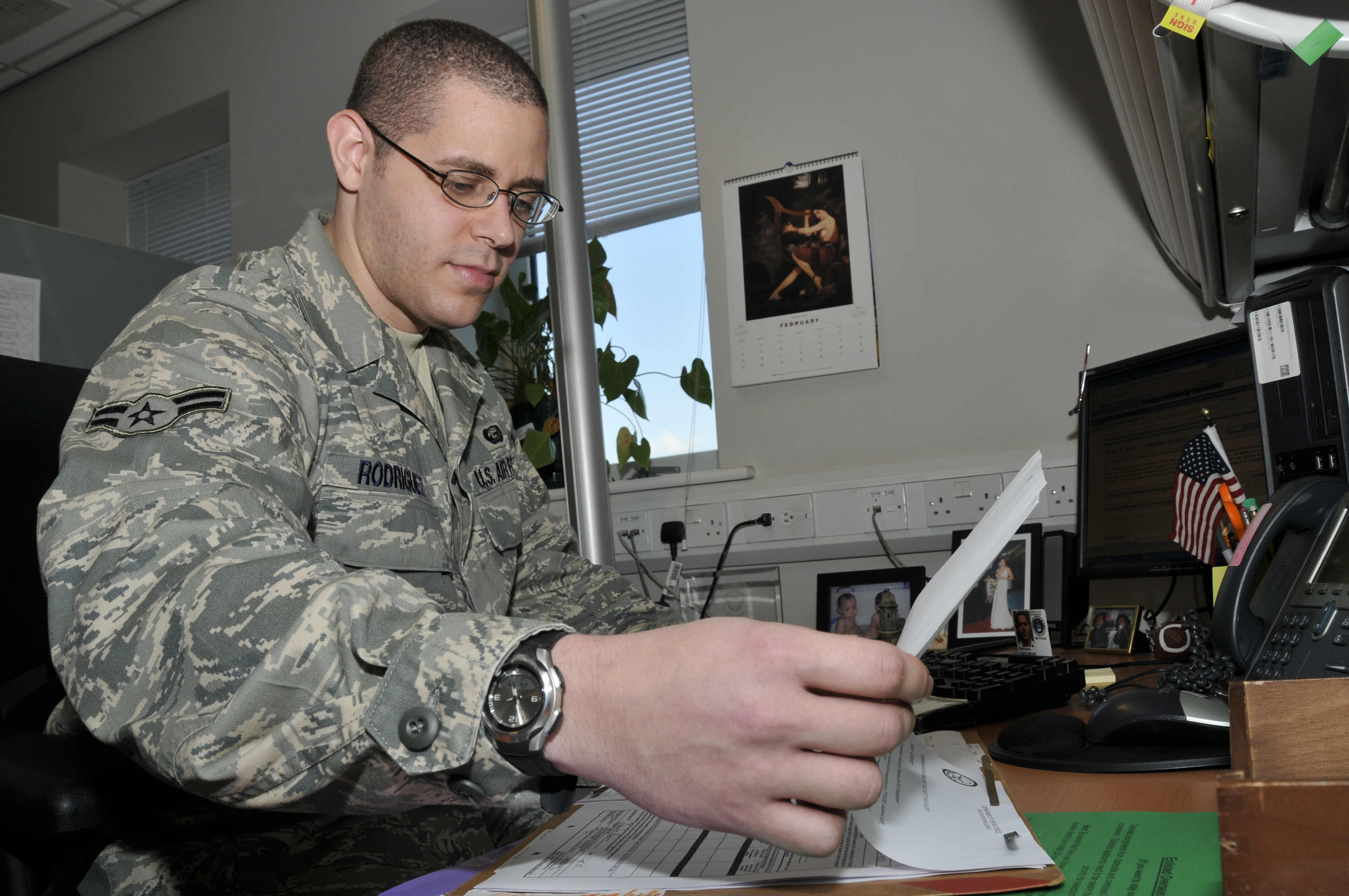 48th FSS Airman practices Air Force core values > Royal Air Force ...