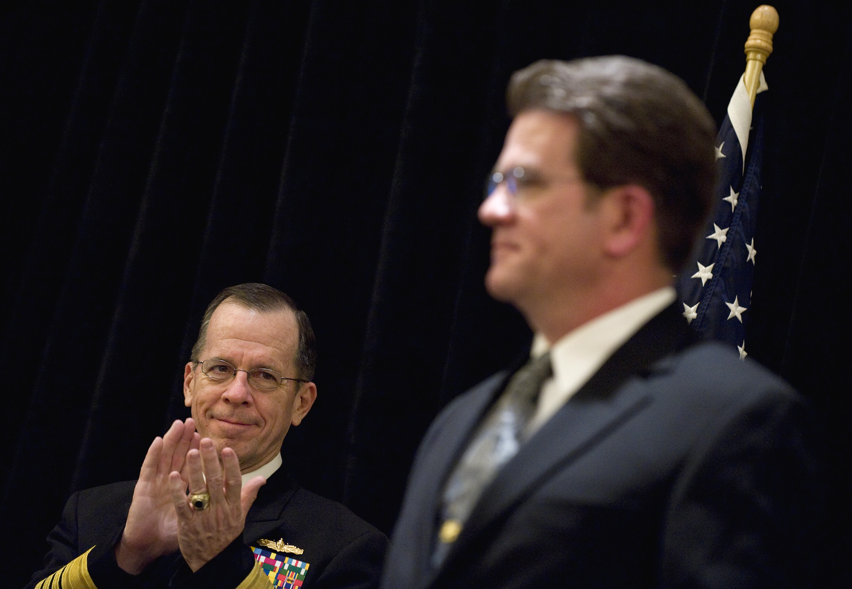 U.S. Navy Adm. Mike Mullen, chairman of the Joint Chiefs of Staff ...