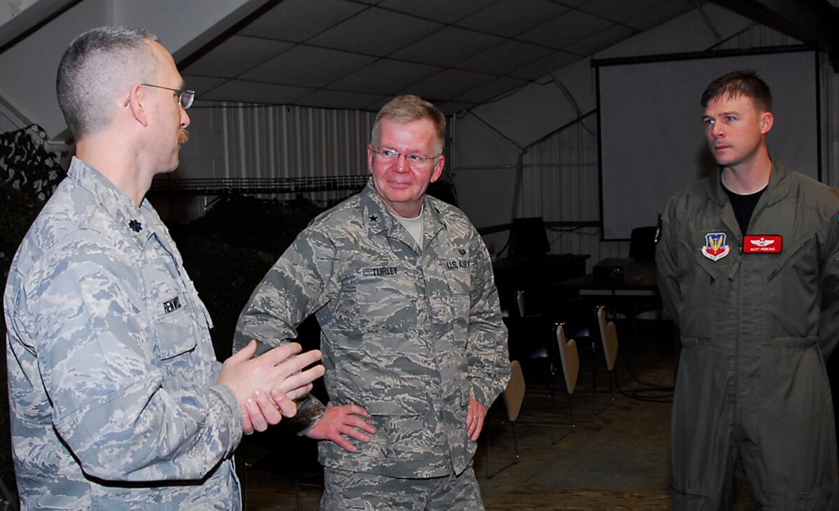 Brig. Gen. Turley visit 181st ANG > 181st Intelligence Wing > Article ...