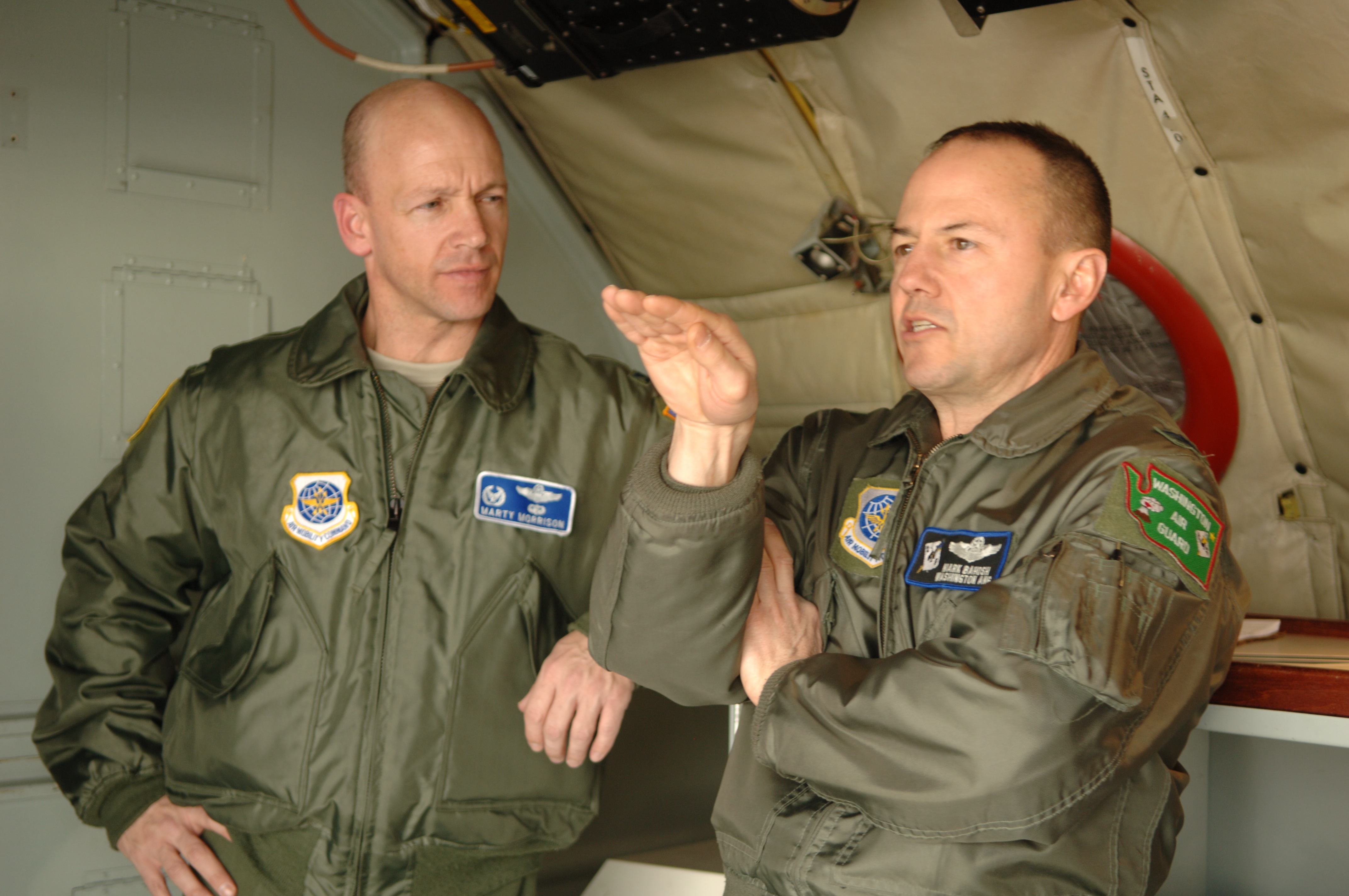 Fairchild leaders visit Wyoming