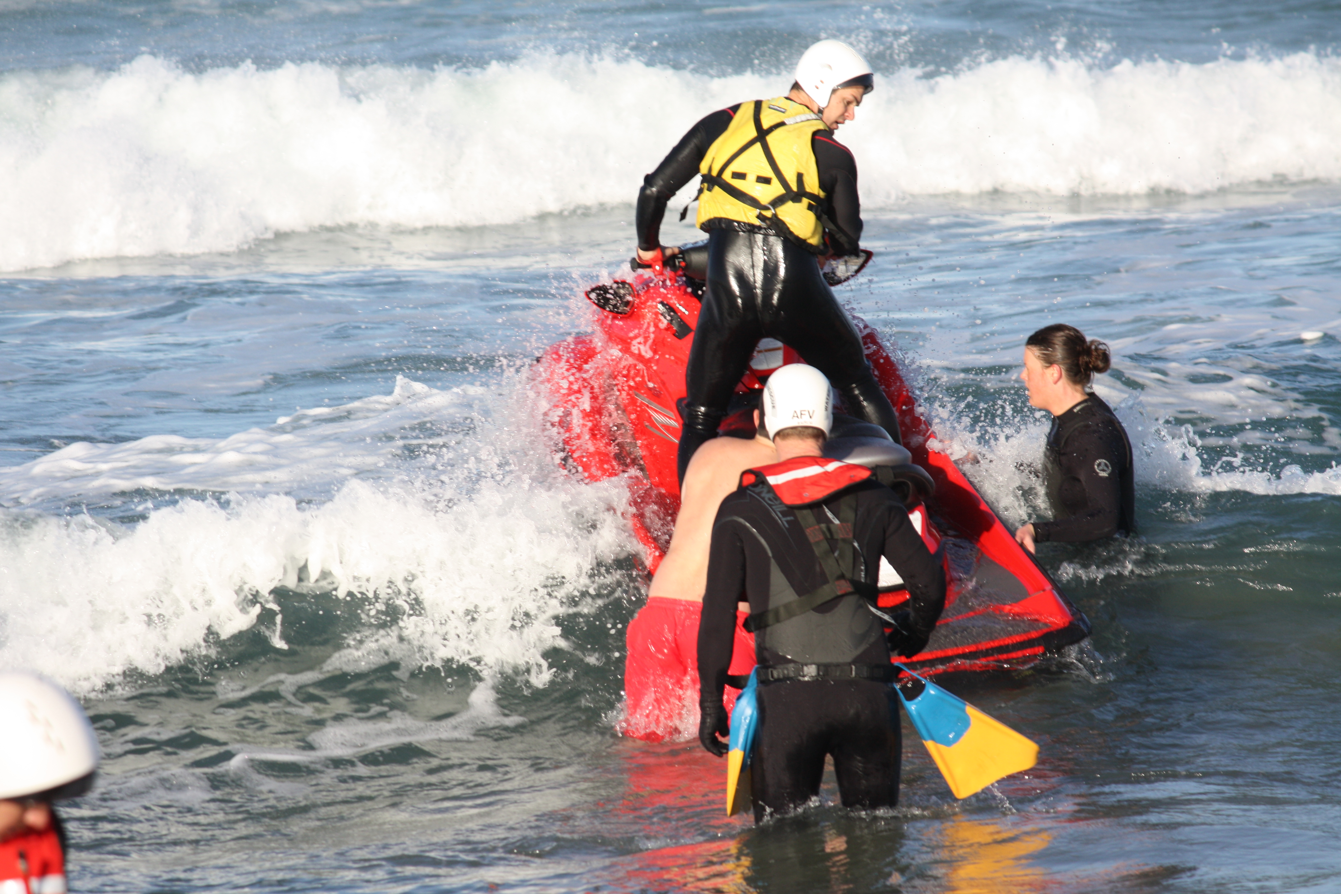 Fire department makes water rescue > Vandenberg Space Force Base ...