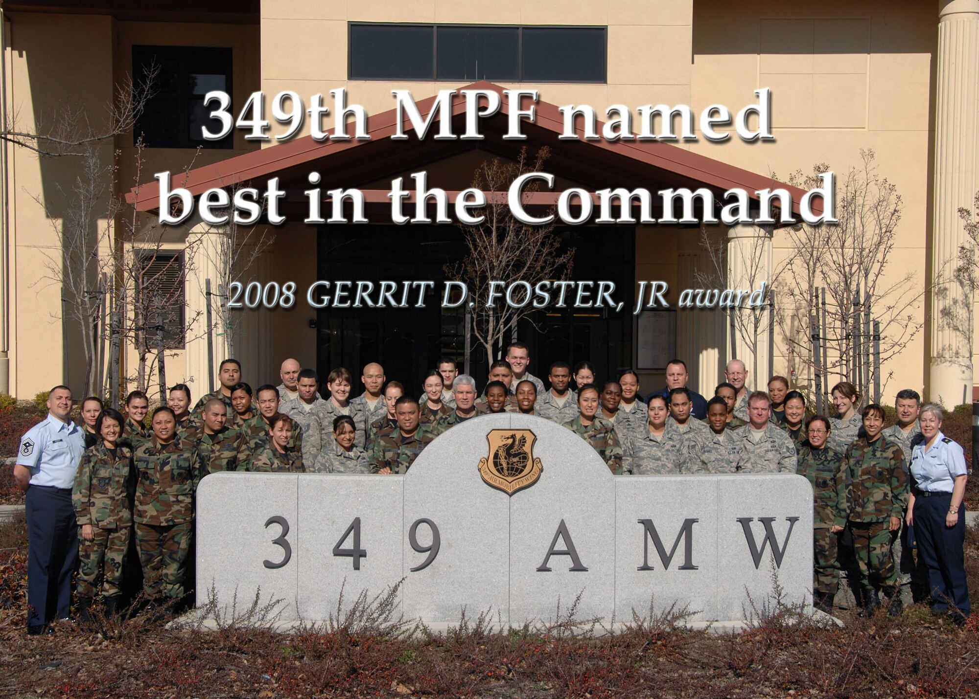 349th Military Personnel Flight, best in AFRC > 349th Air Mobility Wing ...