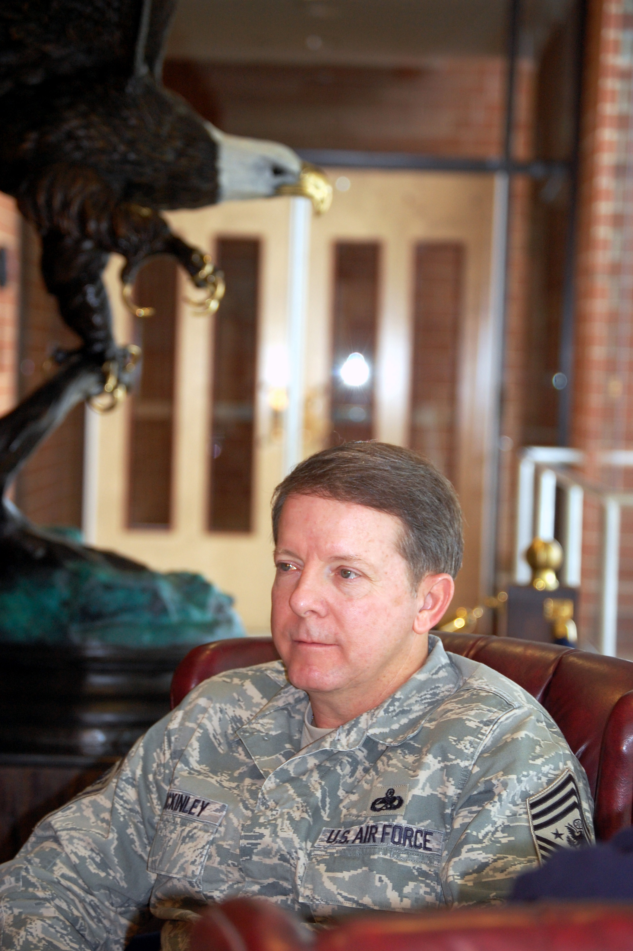 In photos: Up close with CMSAF McKinley > Twenty-First Air Force & U.S ...
