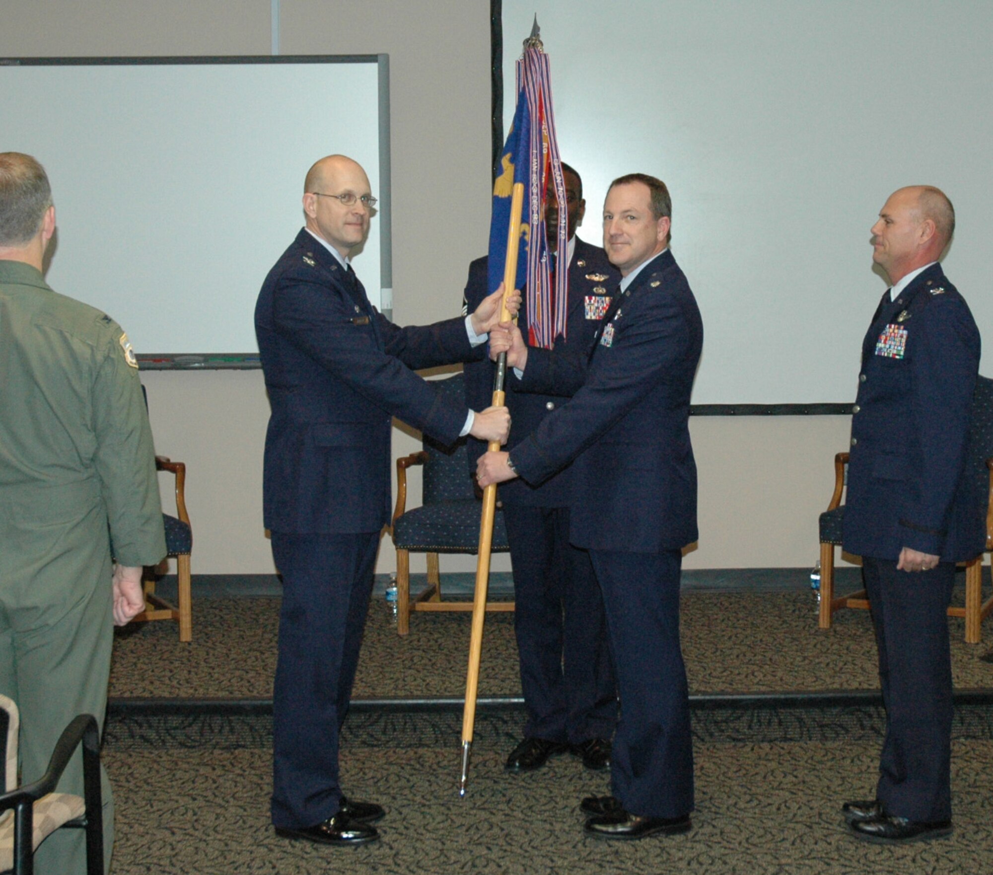 300th Airlift Squadron changes hands > 315th Airlift Wing > Article Display