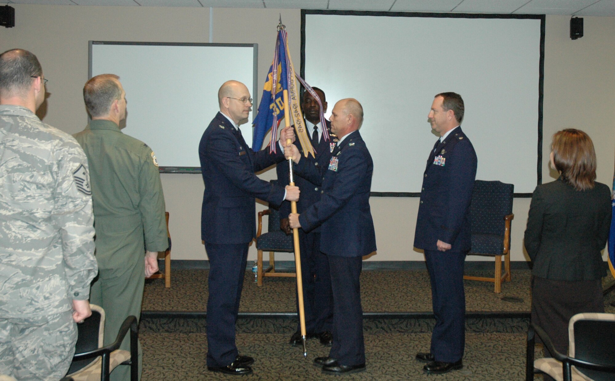 300th Airlift Squadron changes hands > 315th Airlift Wing > Article Display
