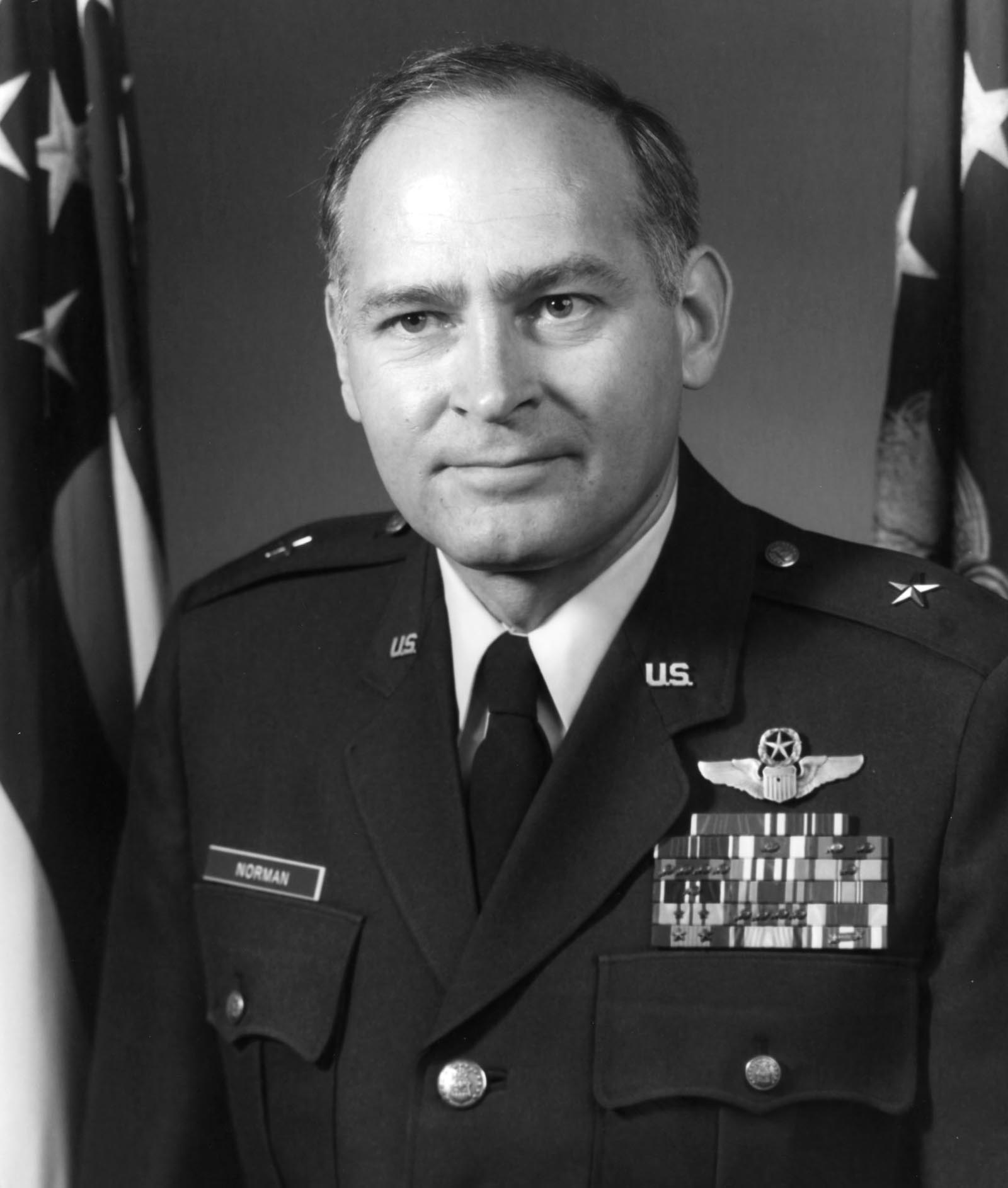 BRIGADIER GENERAL ROBERT A. NORMAN > Air Force > Biography Display
