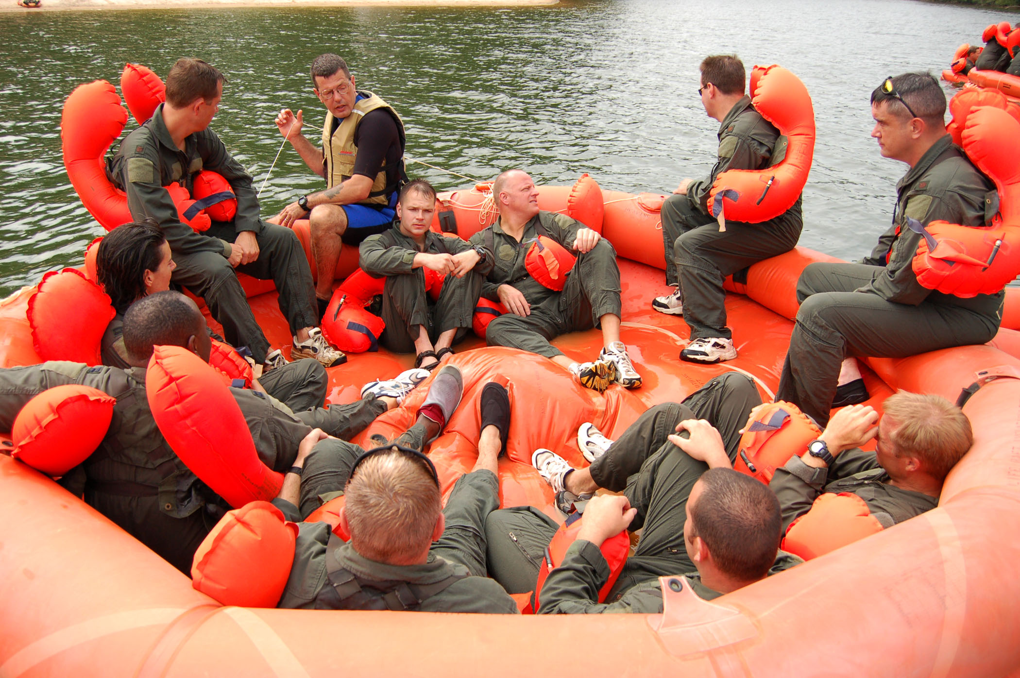 Combat Water Survival Training