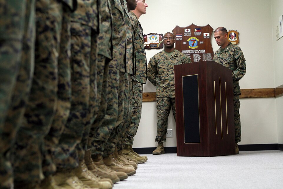 7th Comm. Bn. remembers hero, dedicates room to fallen Marine > Marine ...