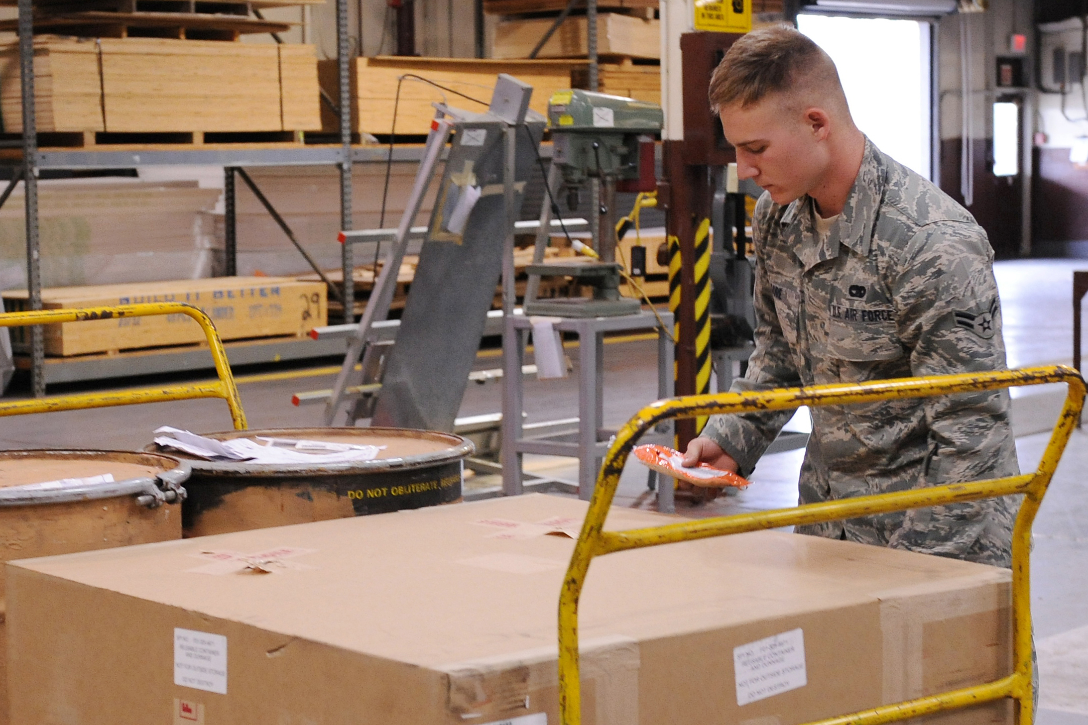 Busy packing > Seymour Johnson Air Force Base > Article Display