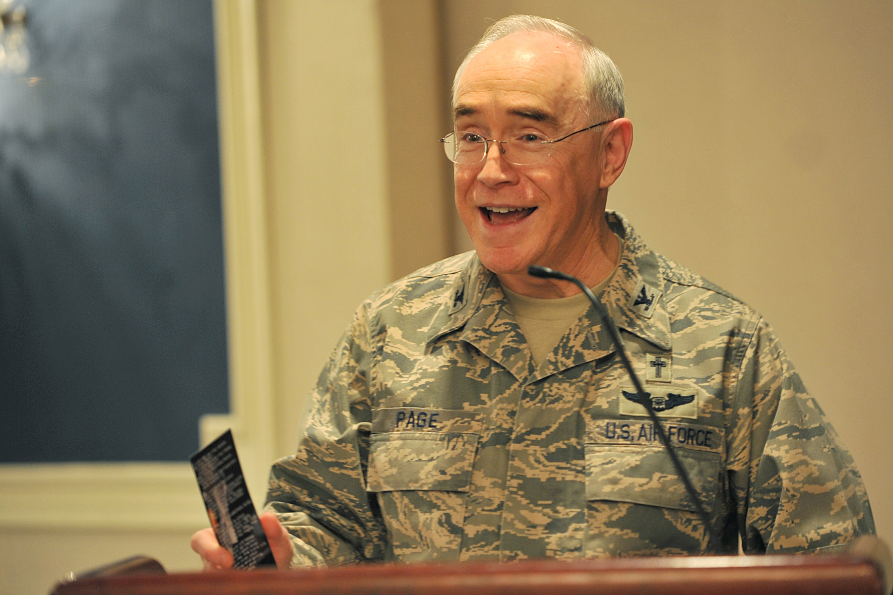 ACC command chaplain inspires faith > Offutt Air Force Base > News