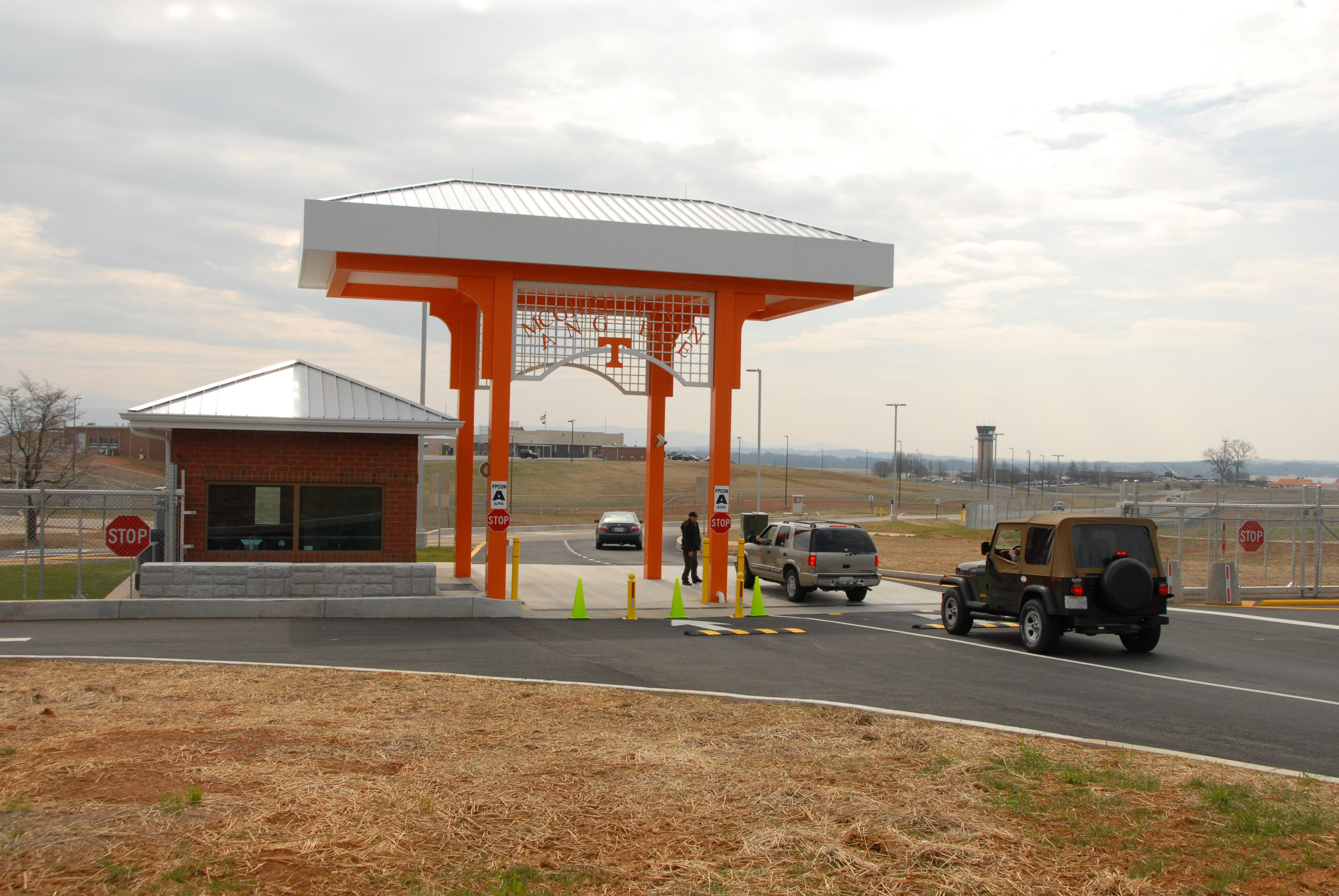 134th Air Refueling Wing Improves Base Entrance > 134th Air Refueling ...