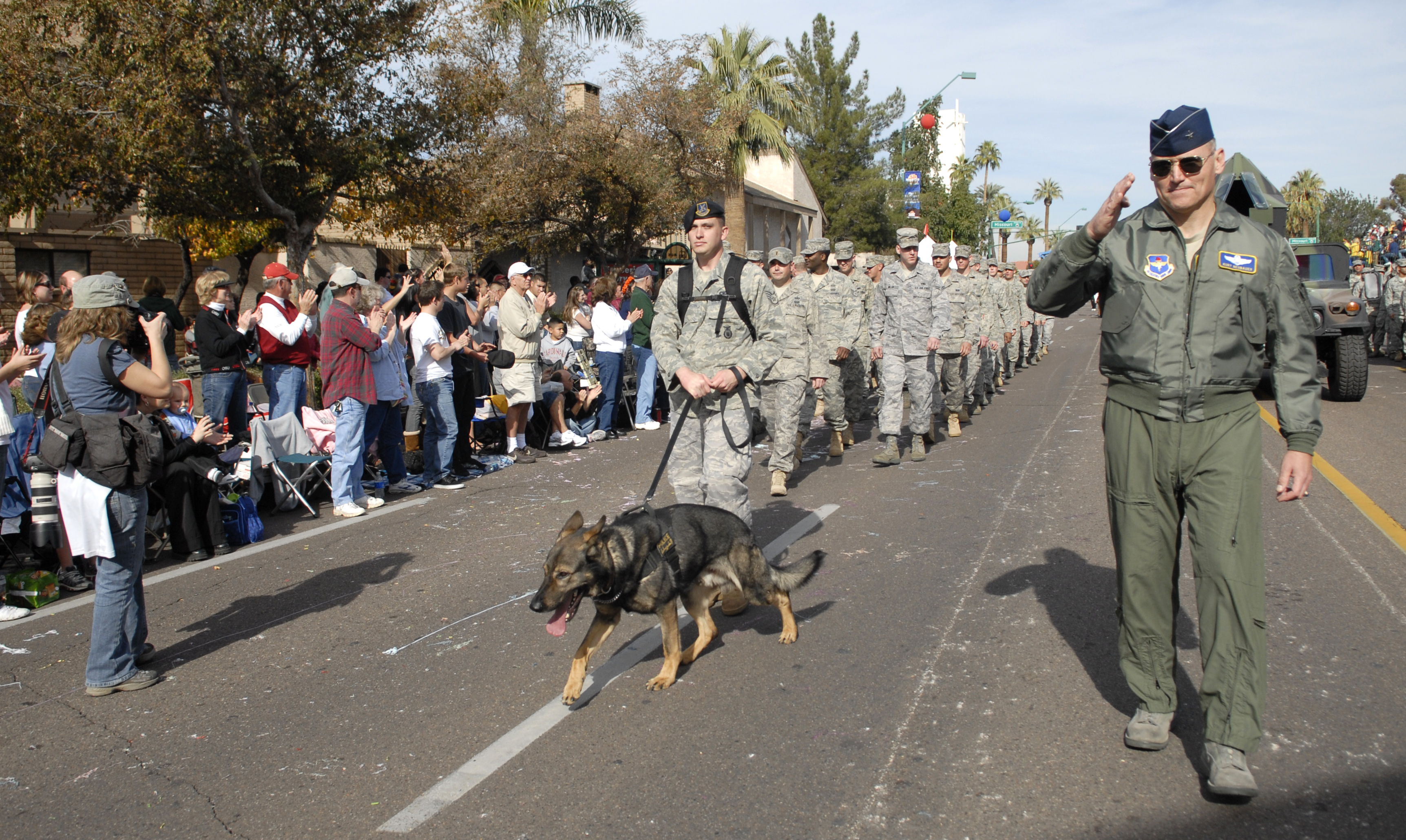 Airmen on parade > Luke Air Force Base > Article Display