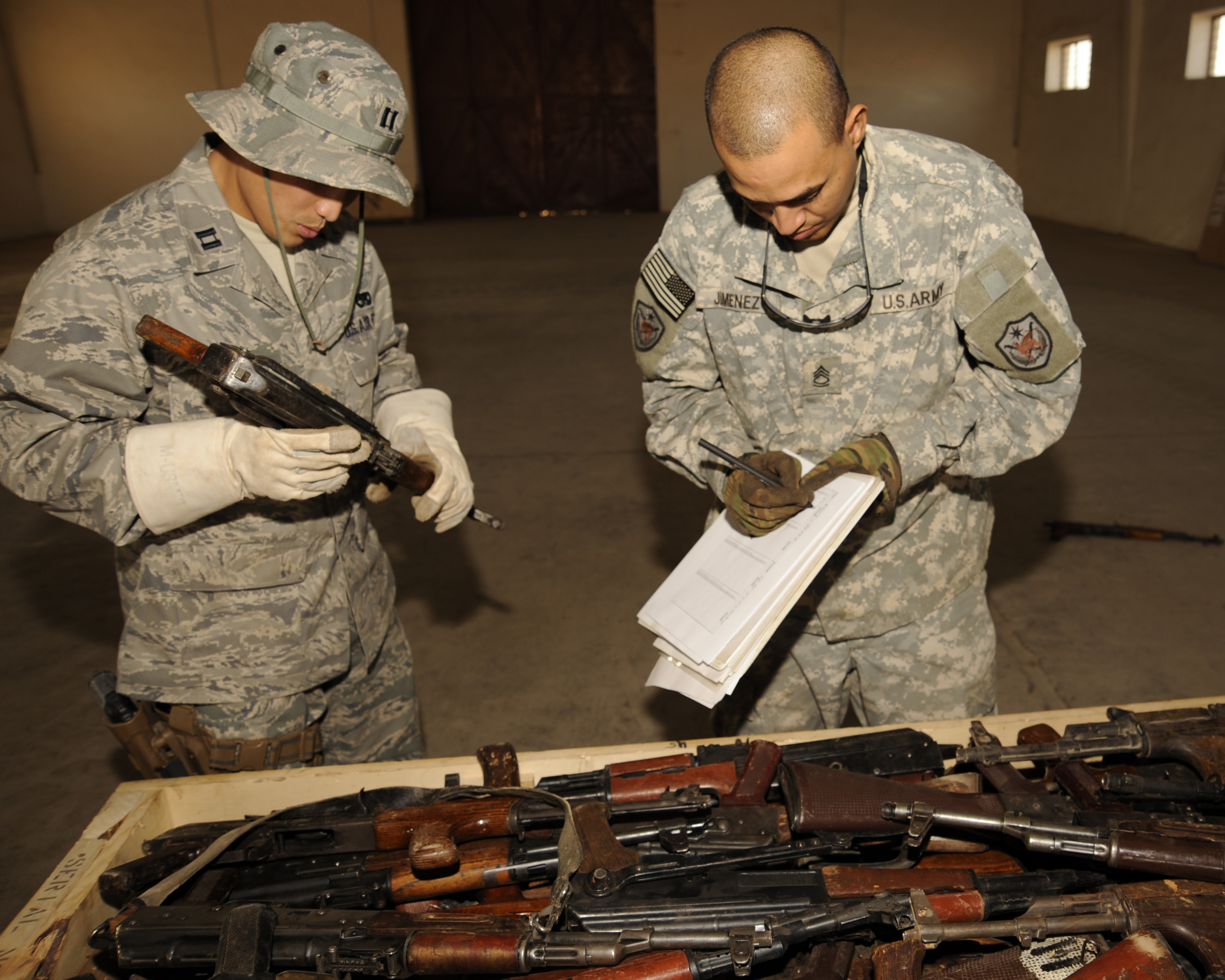Whiteman Airman leads team in managing enemy's weapons cache > Whiteman ...