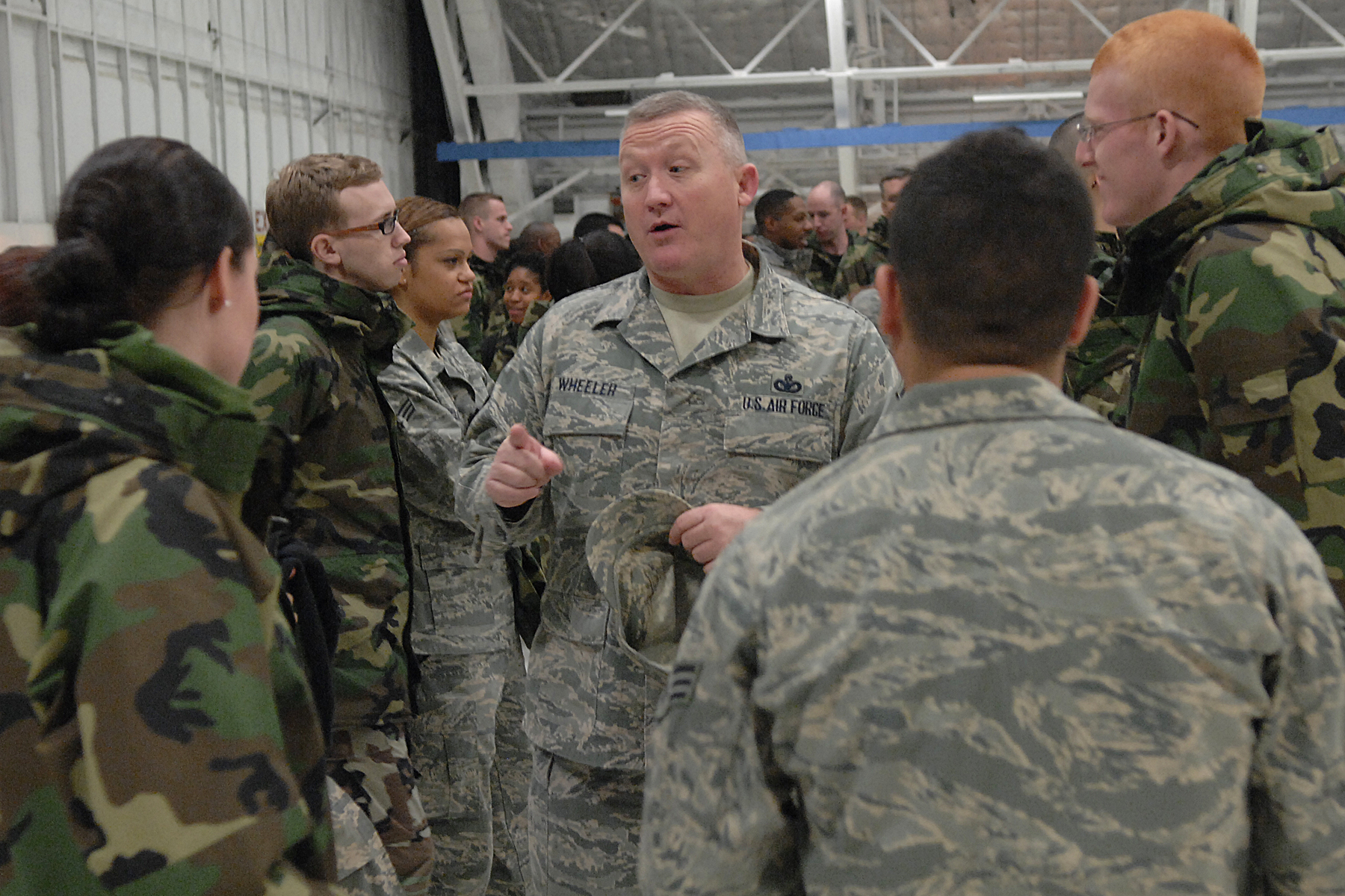 A look back at Chief Master Sgt. Paul Wheeler's 29 years in the AF ...