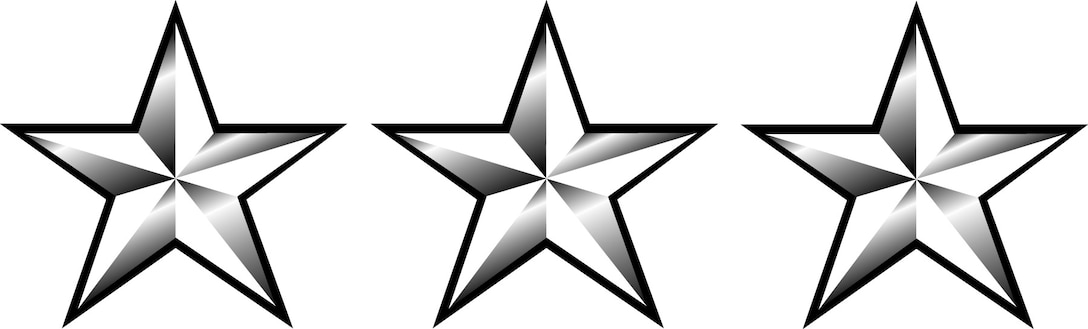 Lieutenant General, O-9 (b/w)