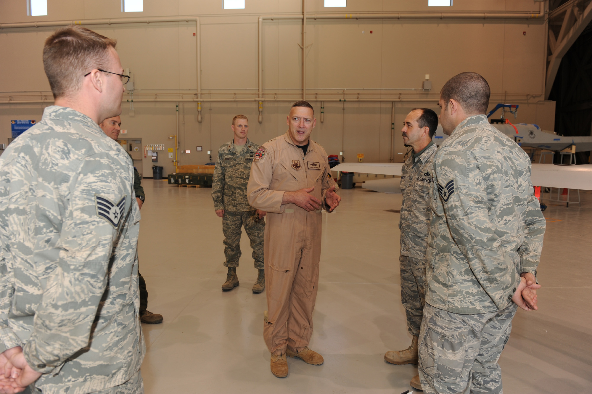 USAFCENT commander visits Creech > Creech Air Force Base > Article Display