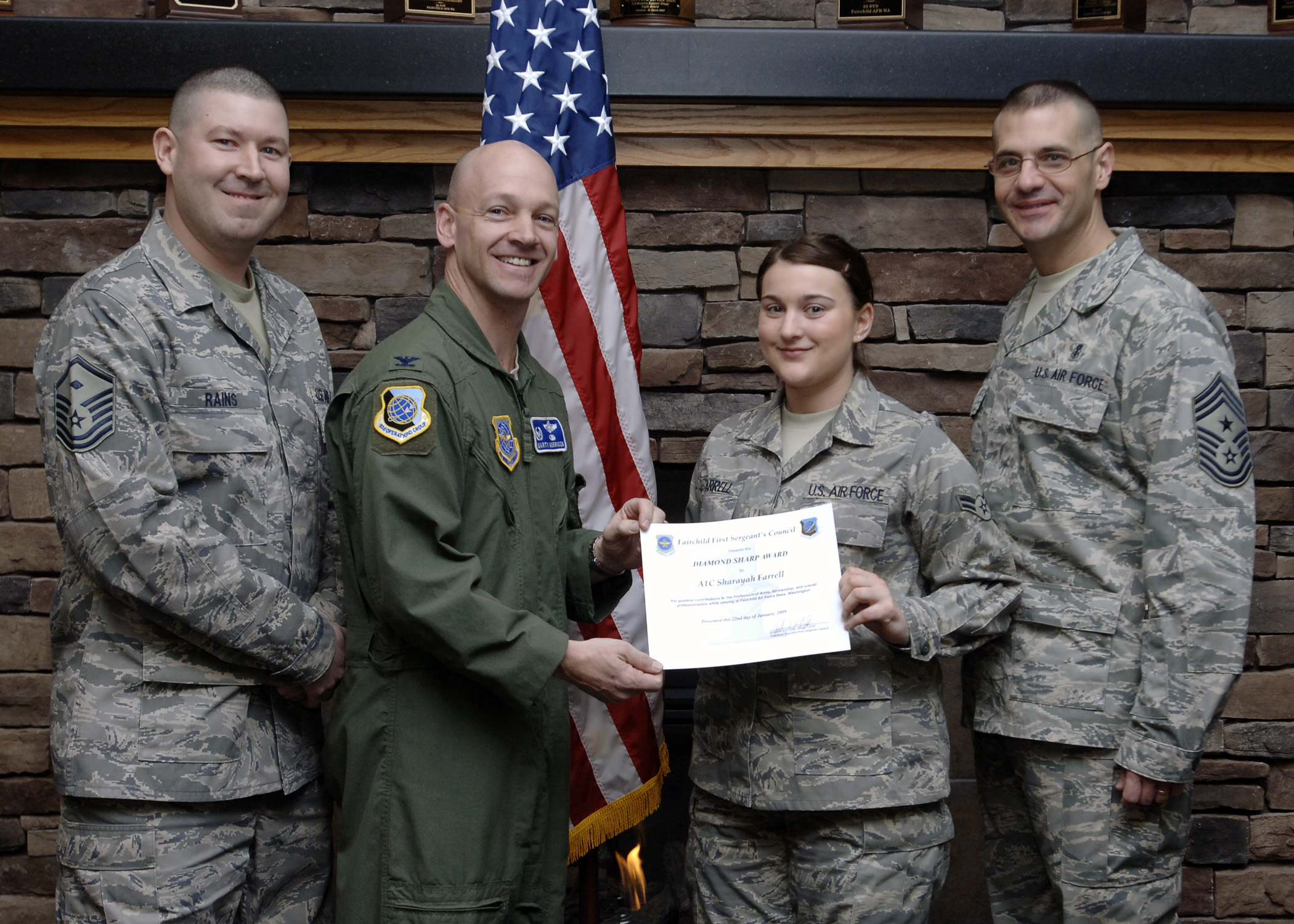 First Sergeants recognize sharp Airmen > Fairchild Air Force Base ...
