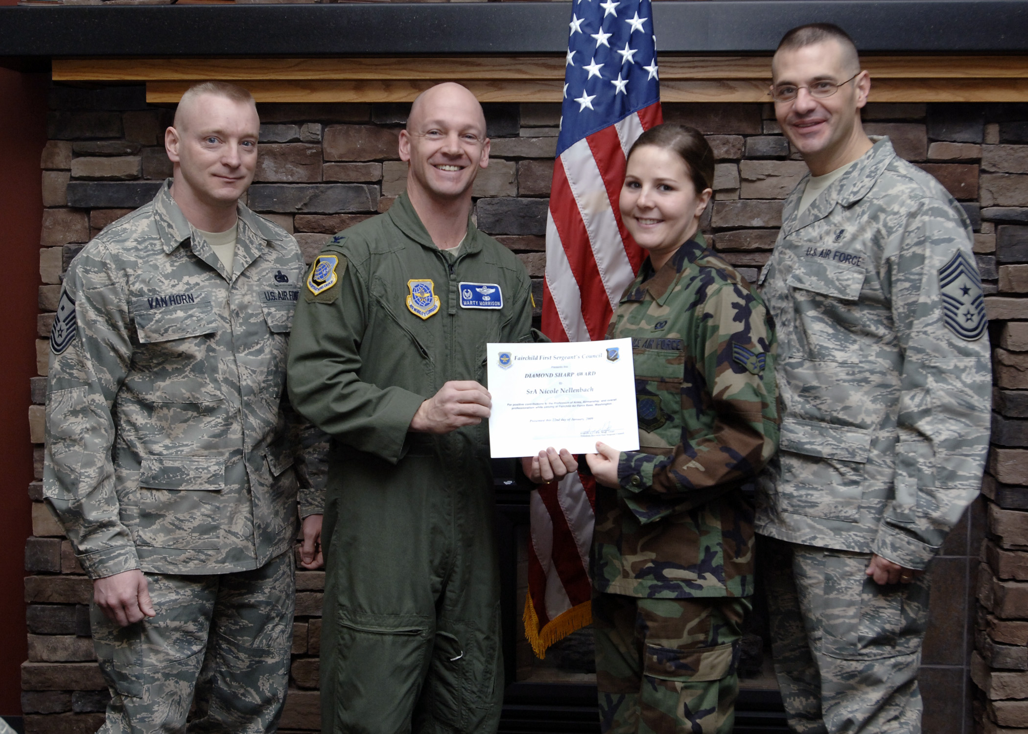 First Sergeants recognize sharp Airmen > Fairchild Air Force Base ...