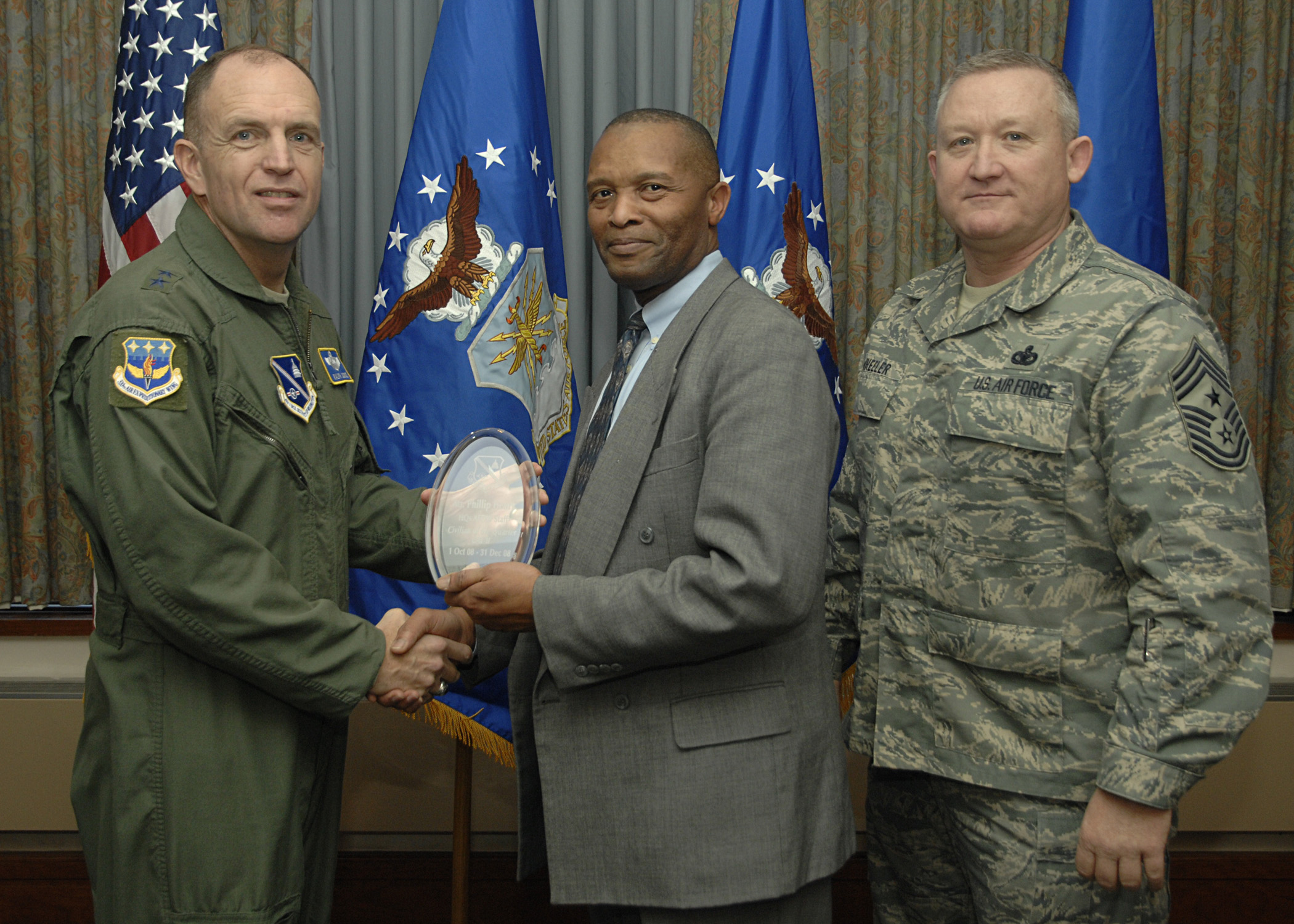 A look back at Chief Master Sgt. Paul Wheeler's 29 years in the AF ...